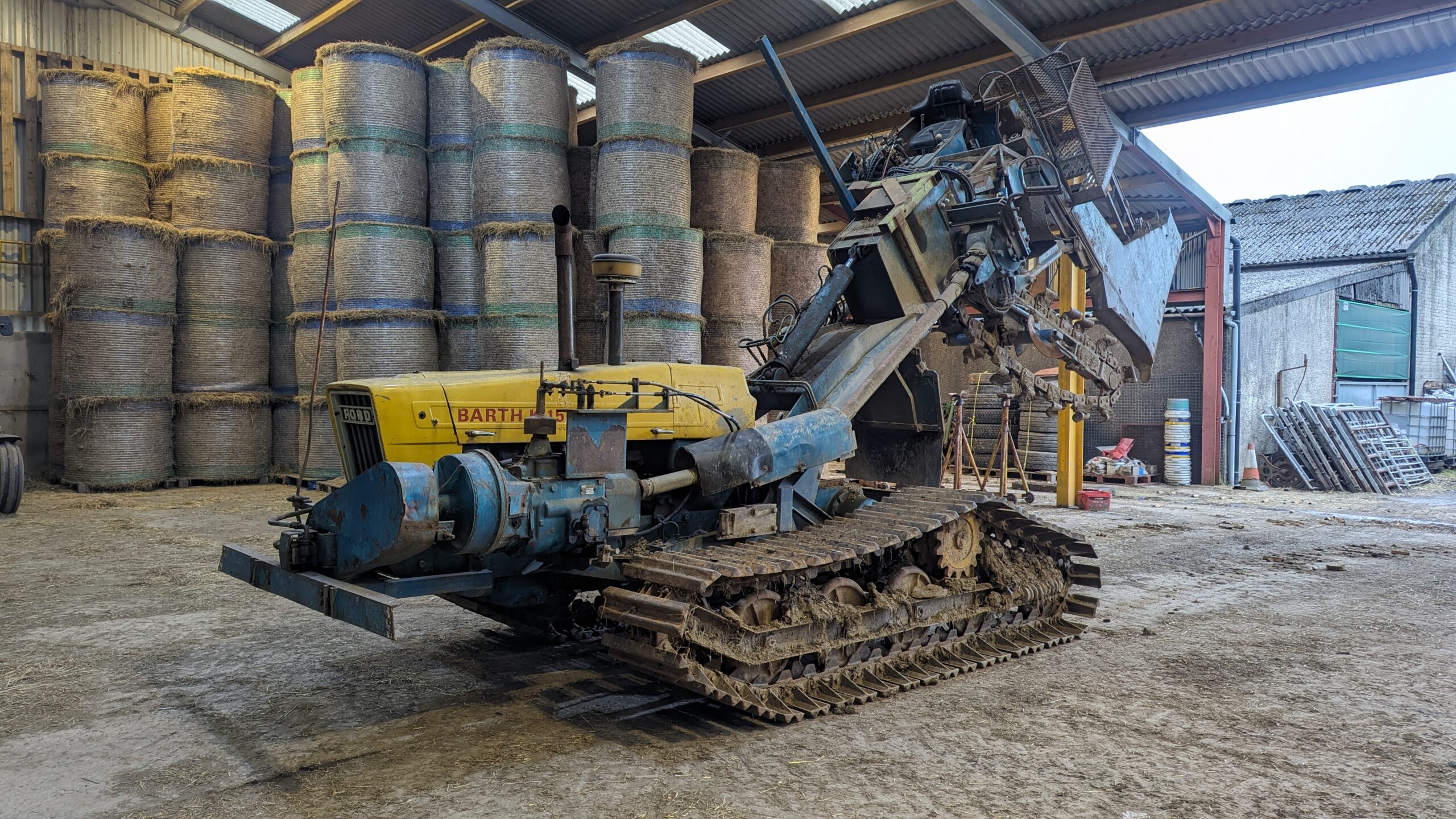 Barth k150 chain trencher / drainage machine - Do The Deals